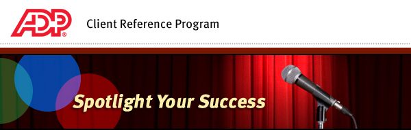 ADP Client Reference Program